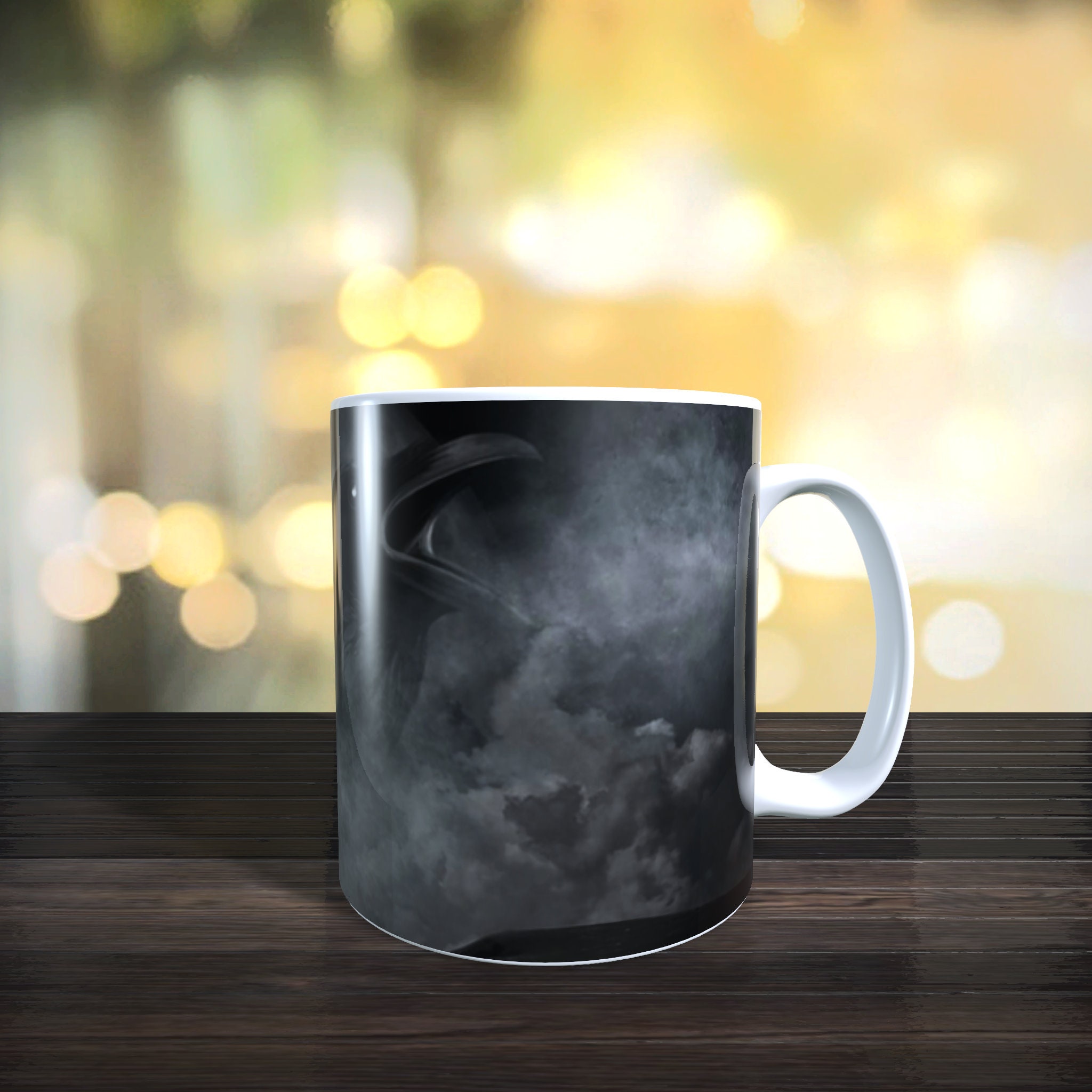 Mug Subliminal Full Wrap-around Design Midnight Raven Instant - Etsy
