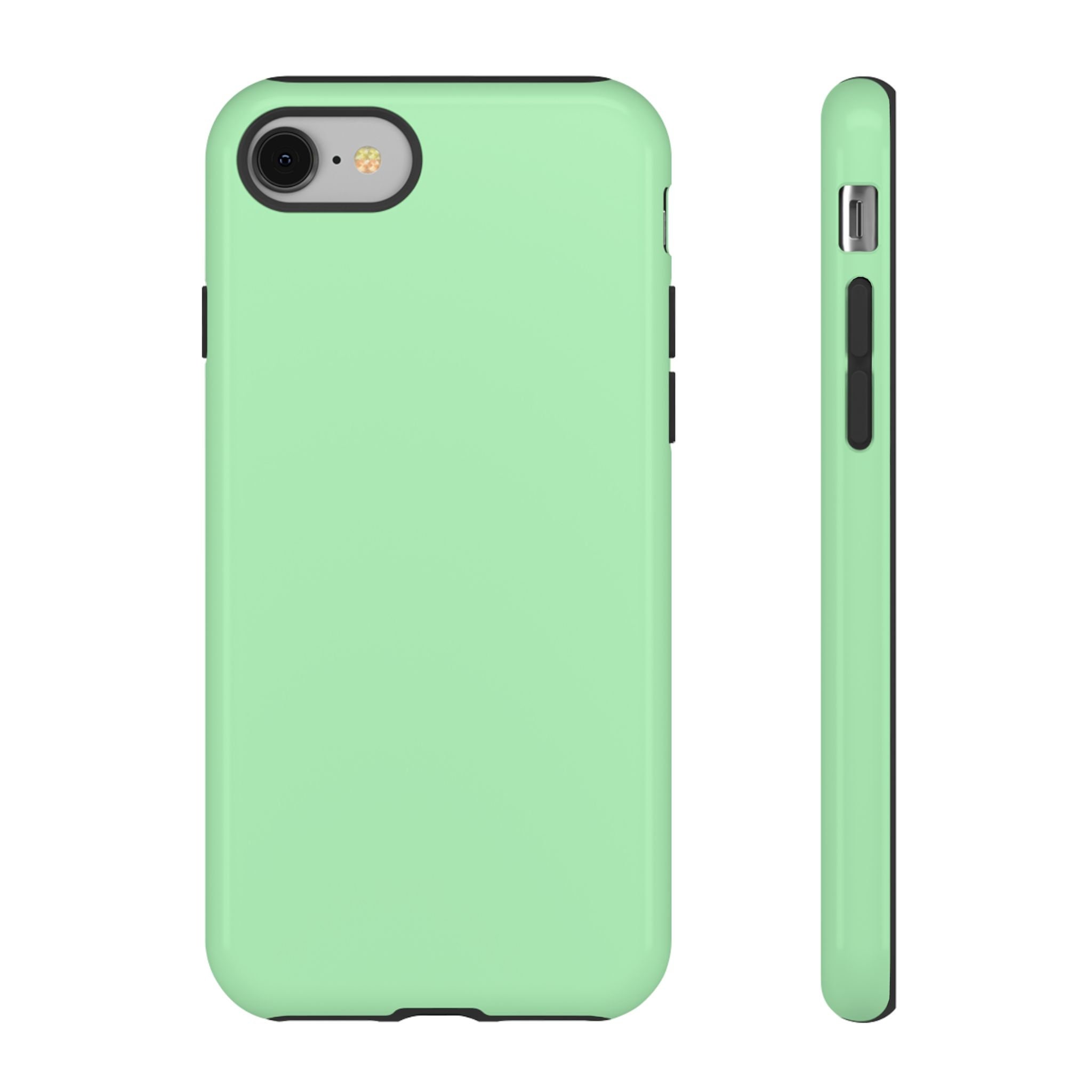 Light Mint Green Sleek and Durable Protective Tough Phone Case - Etsy