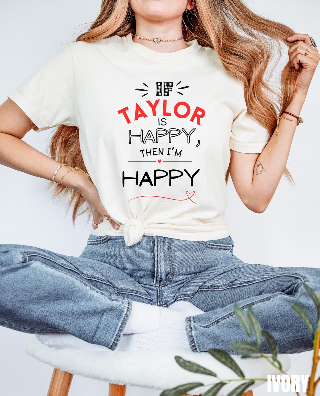 If Taylor is Happy Then I'm Happy Shirt - Comfort Colors Tee - Etsy