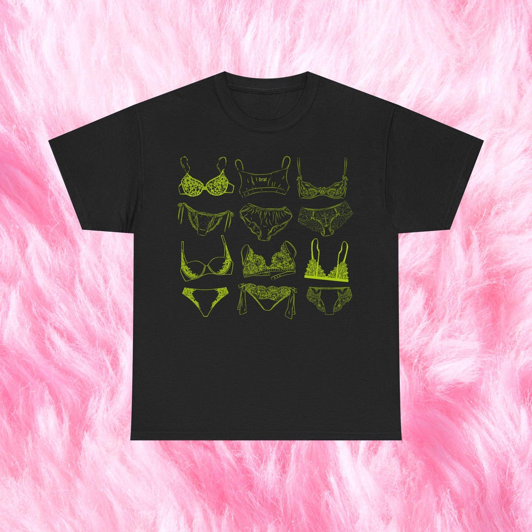 Underwear Brat Shirt, Unisex Brat Shirt, Guess Brat Shirt, Brat Girl ...