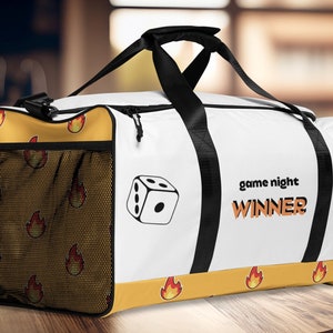 Premium Game Night Winner Duffle Bag for the Board Game Enthusiast ...