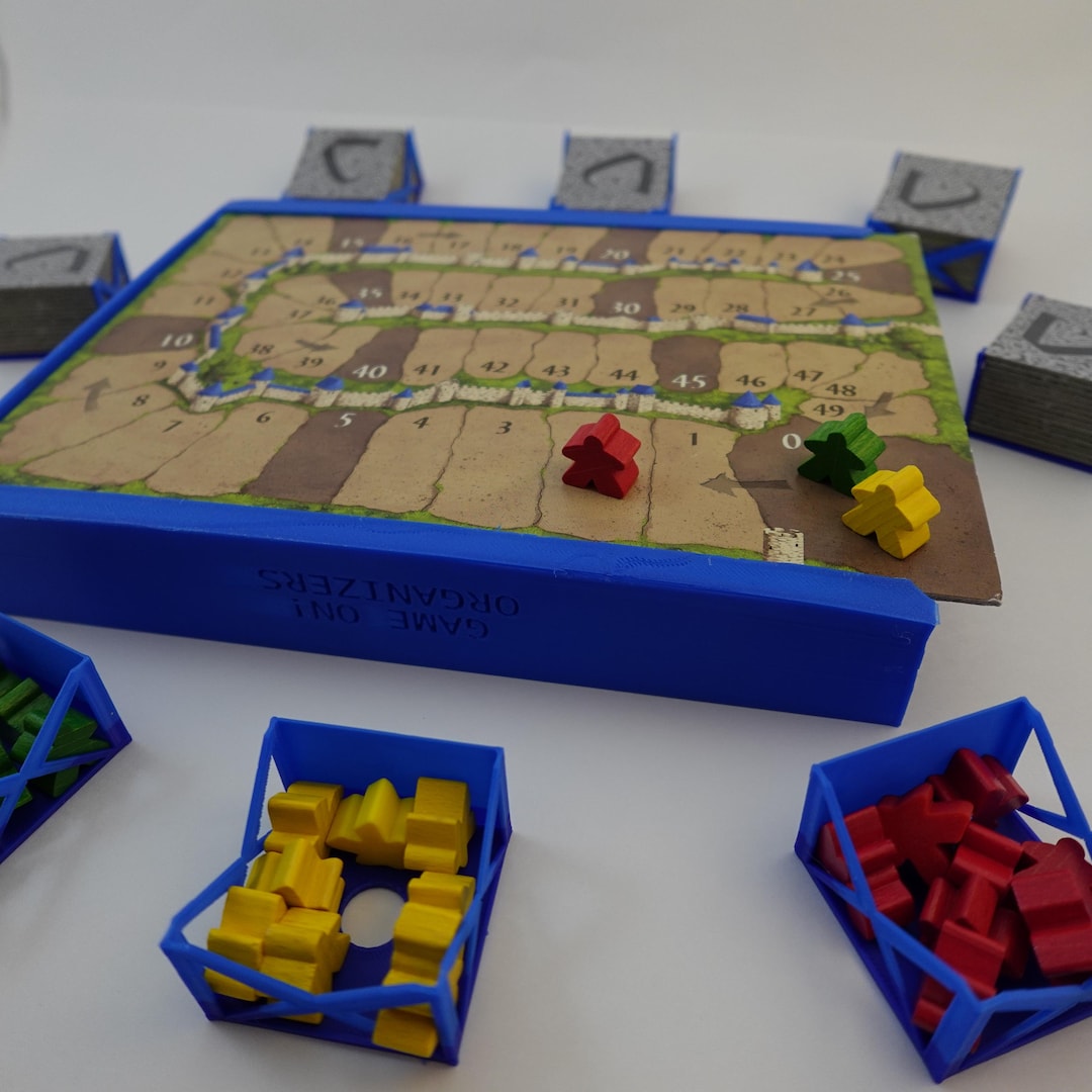 Carcassonne Organizer With Custom Color & Replacement Box Saves 40% of ...