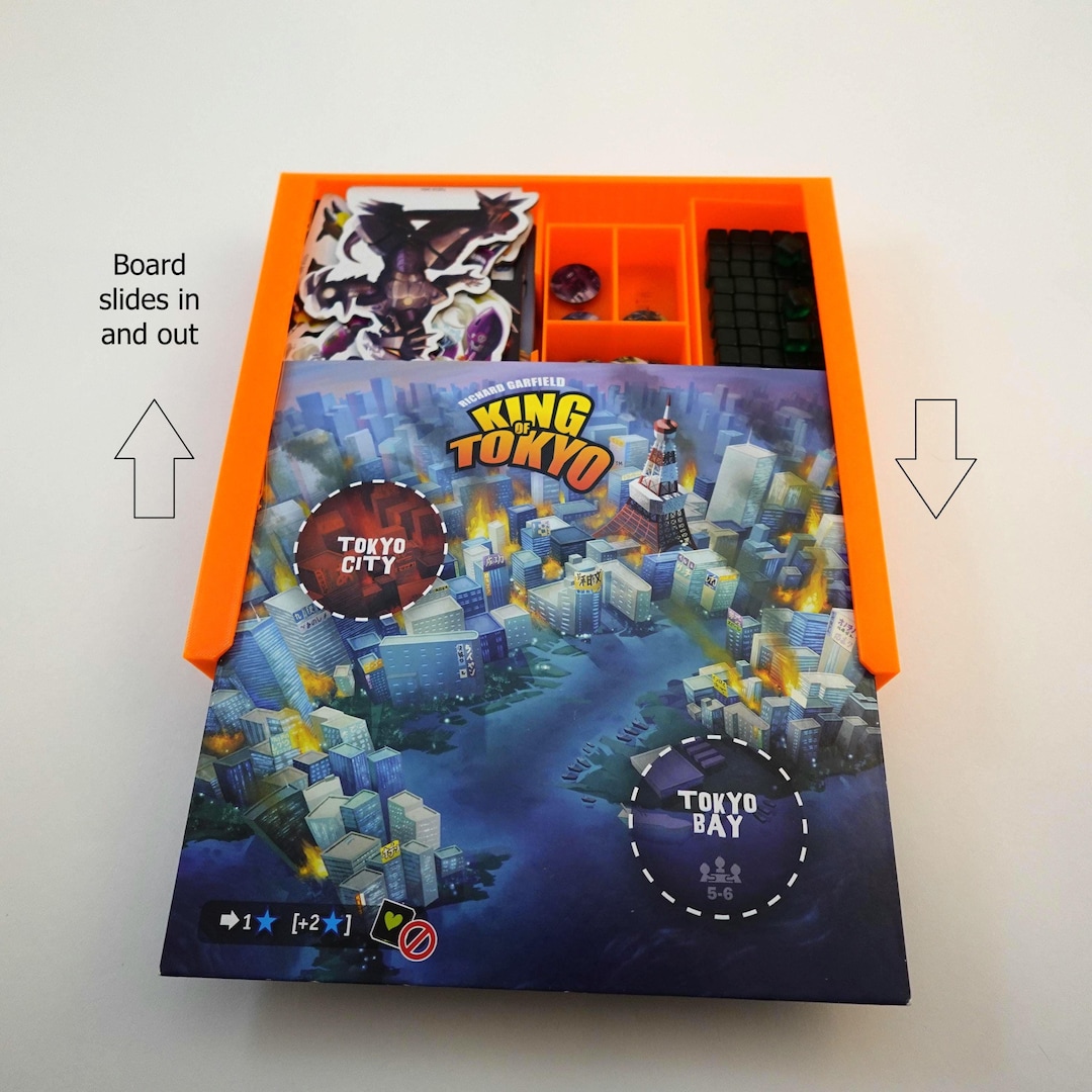 King of Tokyo Organizer: Space Saving Travel Box, USA Made - Etsy