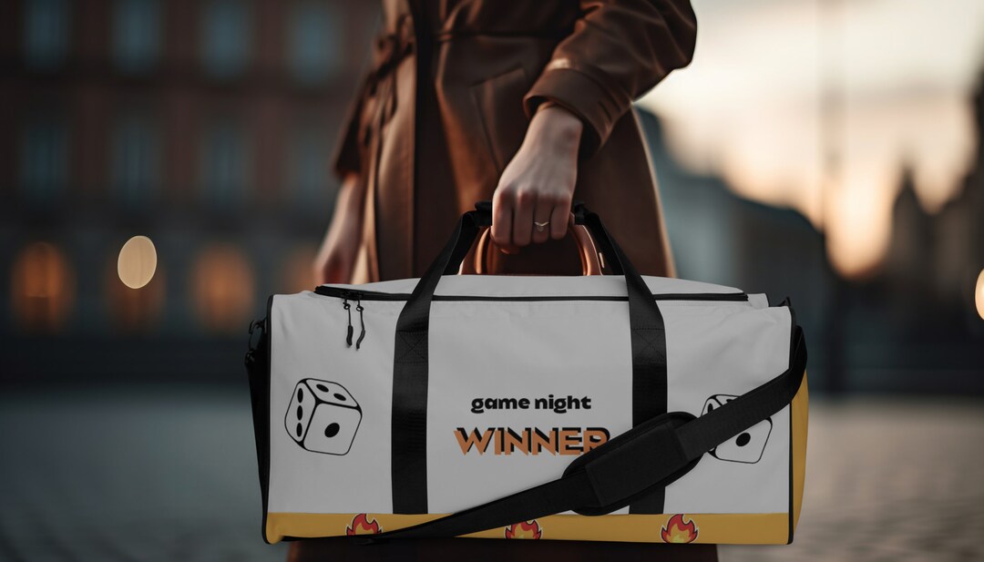 Duffle Bag for the Game Night Winner Board Game Enthusiast - Etsy