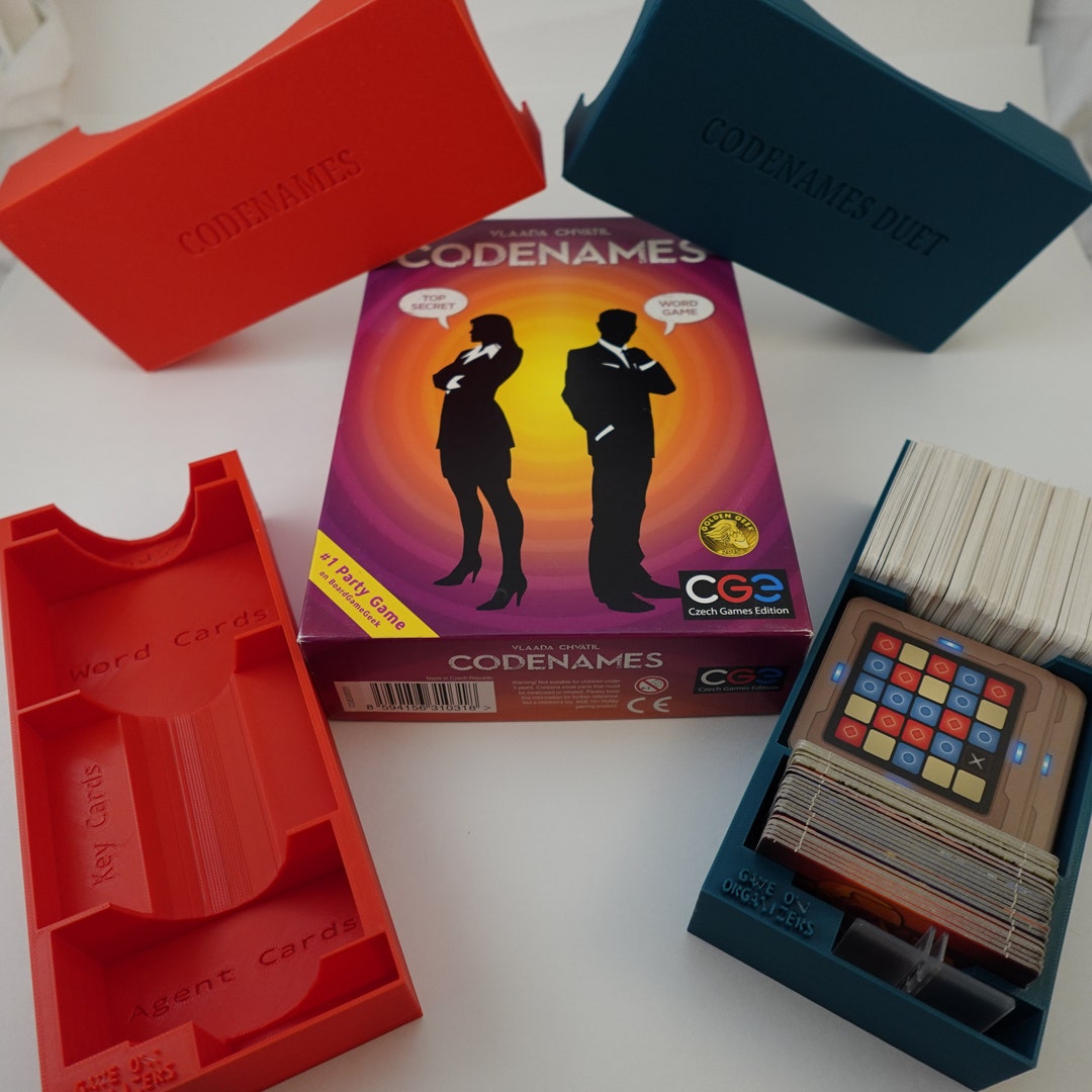 Codenames & Codenames Duet Replacement Boxes Custom Colors Available ...
