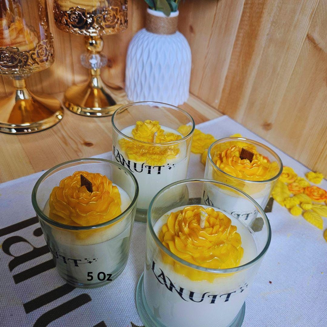 Pina Colada/ Gormet Candles / Bakery Candles / Soy Wax / Organic - Etsy