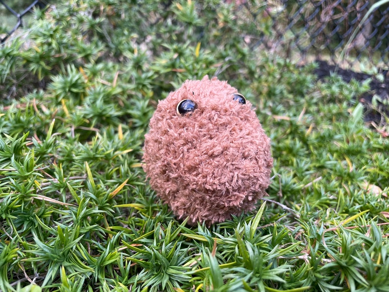 Soft Plush Kawaii Crochet Positive Potato Amigurumi - Crocheted Potato ...