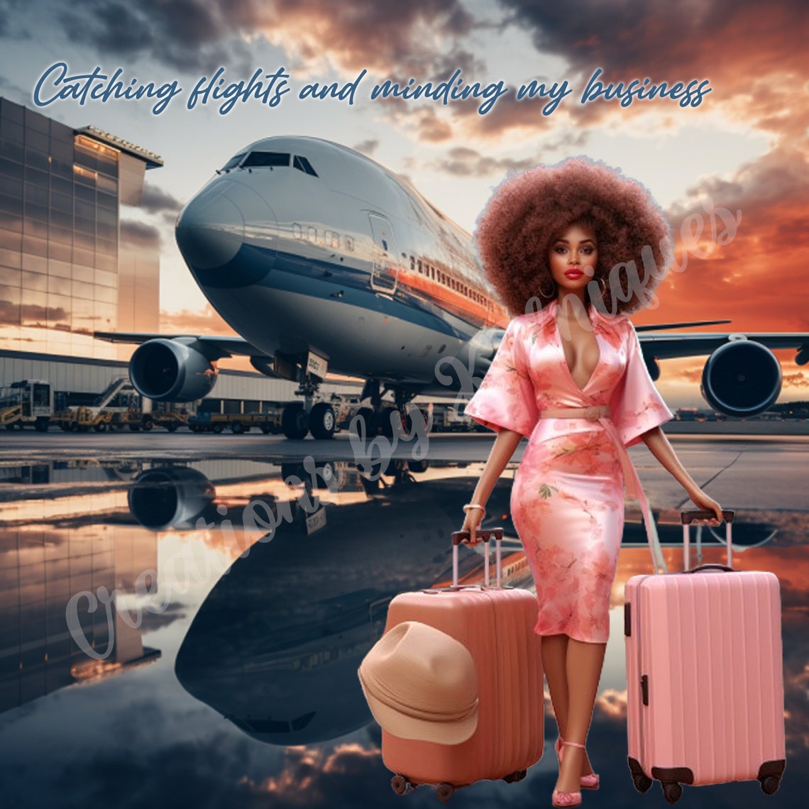 Catching Flights Not Feelings, Sublimation, Black Girl, Black Woman ...