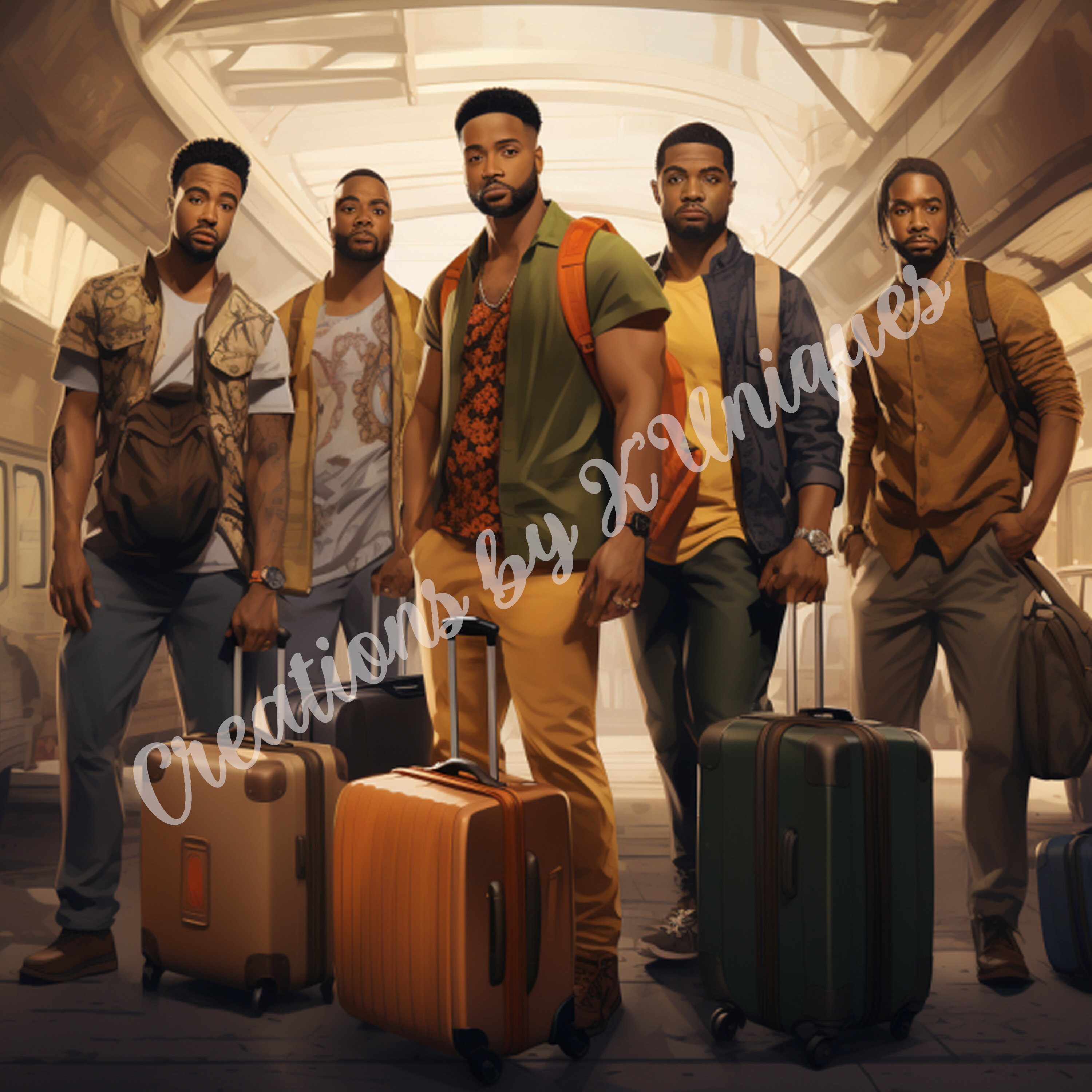 Guys Trip, Sublimation, Black Men, PNG, Black Men Travel, Suitcase ...