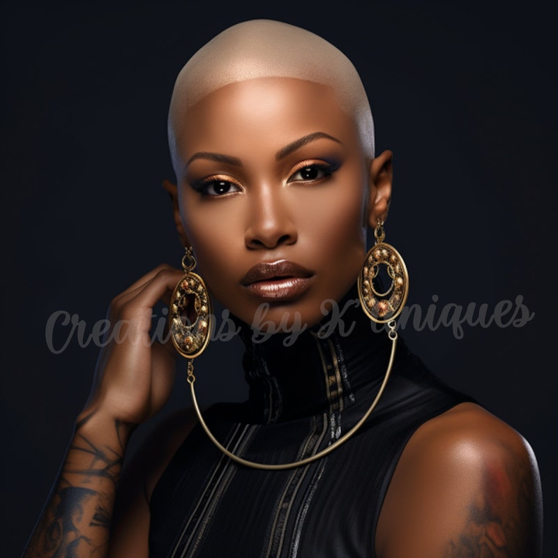 Jewelry for Bald Heads - Etsy