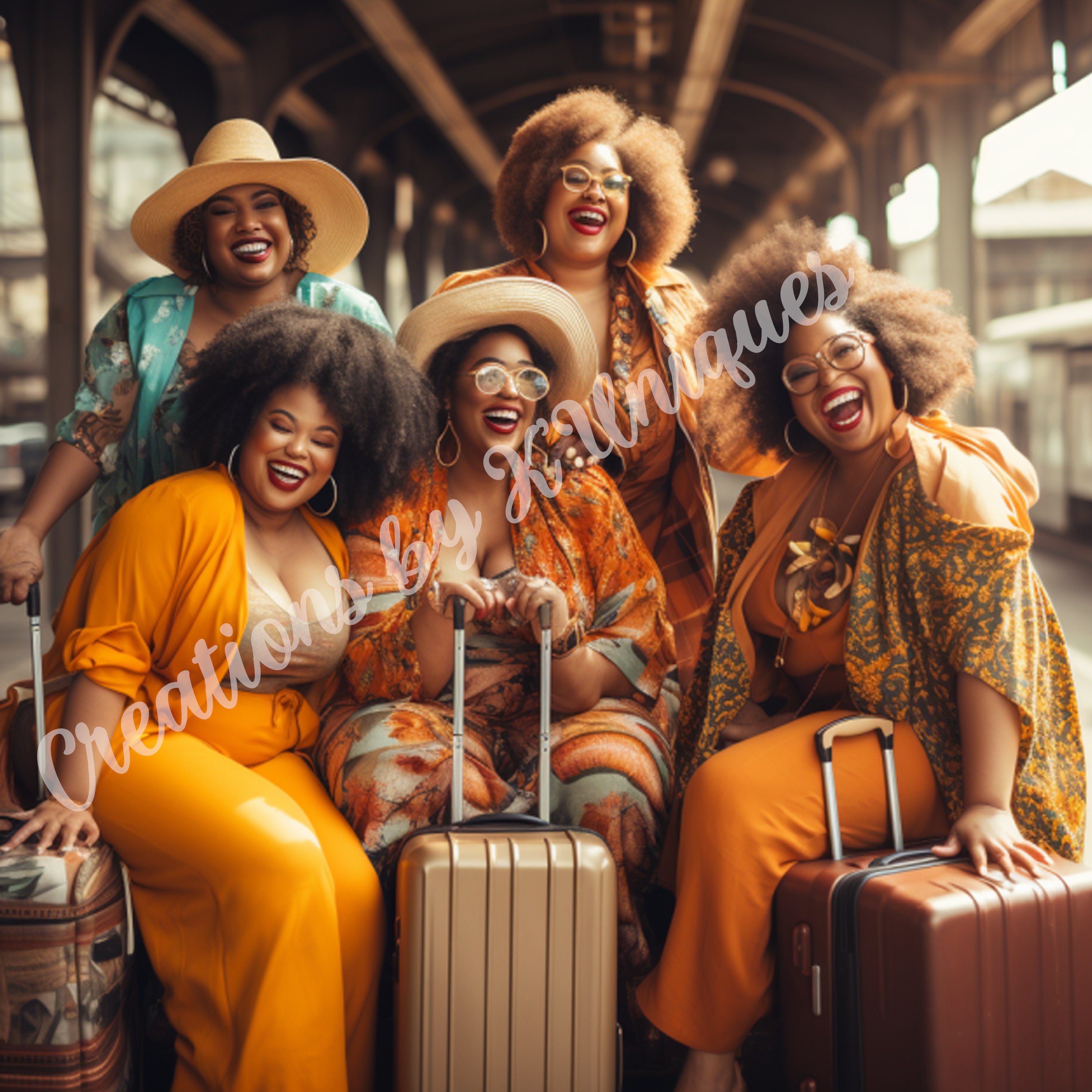 Girls Trip, Sublimation, Plus Size, Black Woman, PNG, Black Girls ...