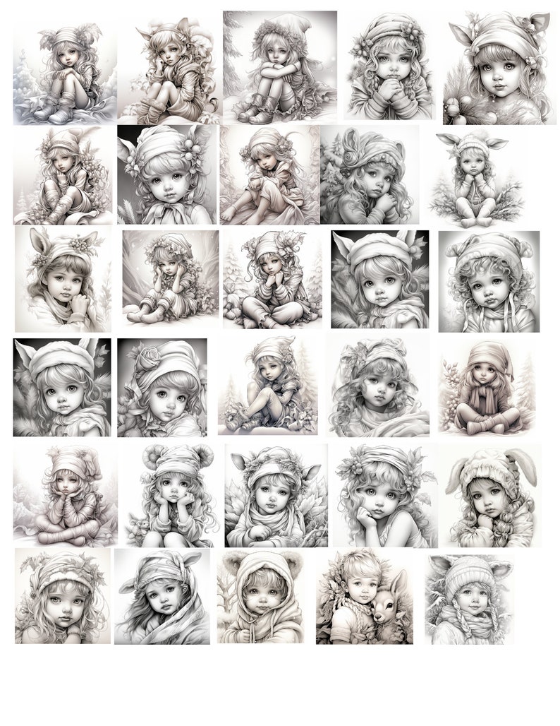 80 Anne Geddes Inspired Dolls Coloring Pages - Etsy 80 Anne Geddes Inspired Dolls Coloring Pages - Etsy