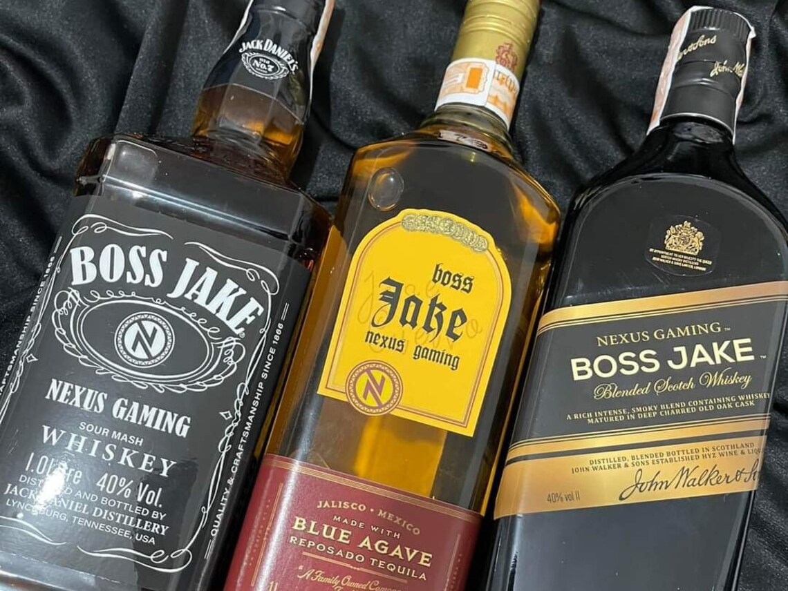Printable JW Black Label Personalized Wine Liquor Bottle Labels ...