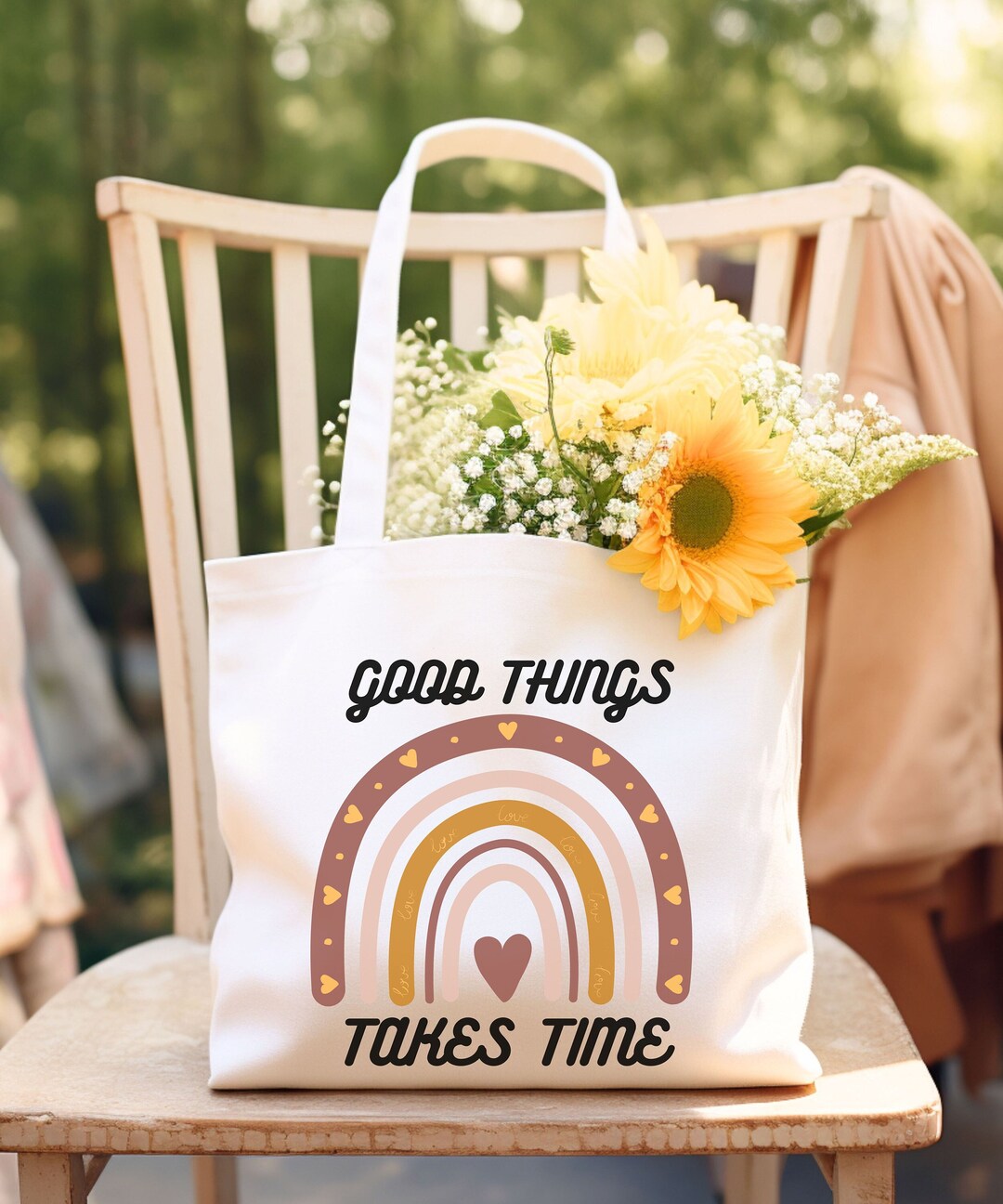 Motivational Personalized Printable Tote Bag Gift for Girlfriend Cute ...