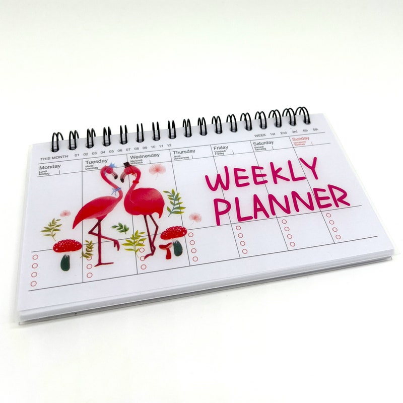 Flamingo Planner - Etsy