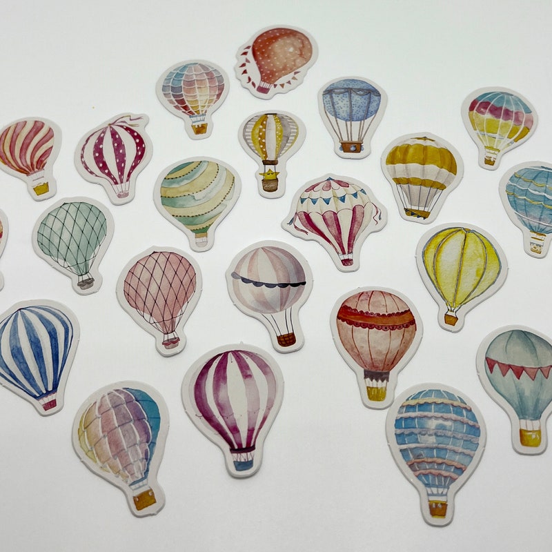 Balloon Stickers - Etsy