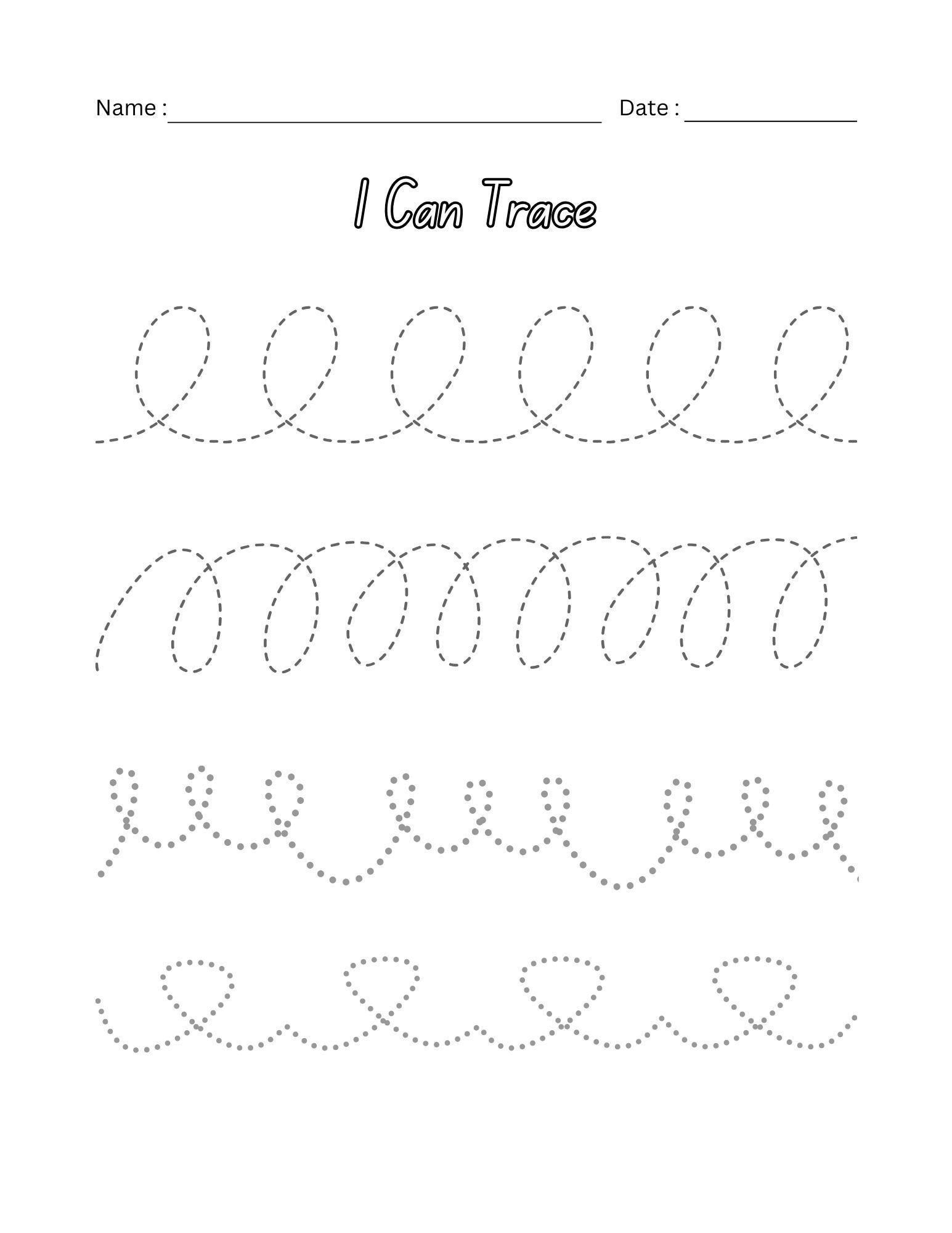 I Can Trace Line, Shapes, Shapes, Fruits, Vehicles, Object , Animal and ...