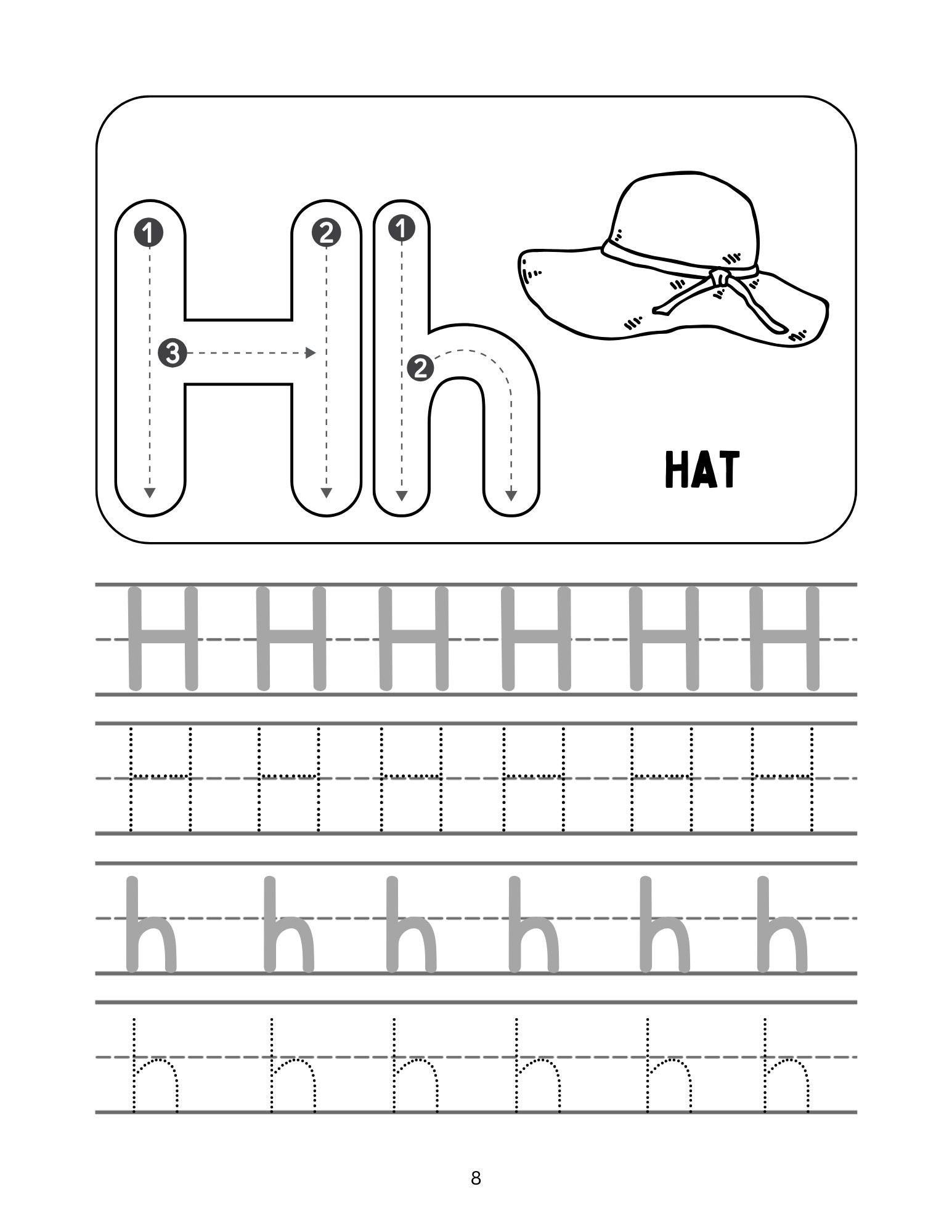 Printable 26 Alphabet Tracing Worksheets, ABC - Etsy
