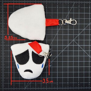 Gangle the Amazing Digital Circus Plush Keychain Clip - Etsy