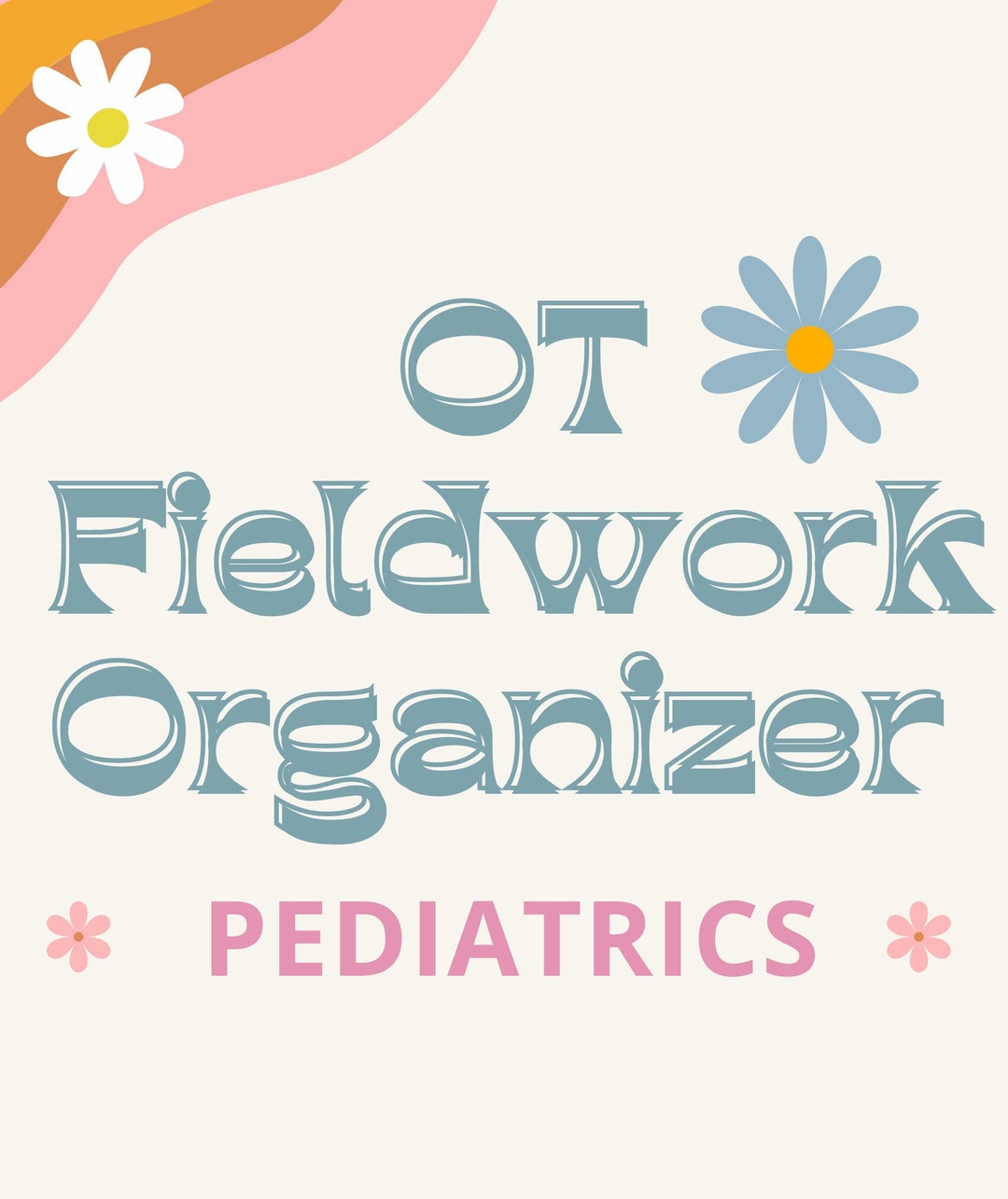 Occupational Therapy Fieldwork Organizer (pediatrics) - Etsy