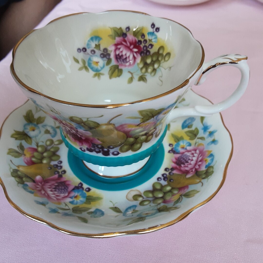 Antique Bone China Tea Cup Set - Etsy