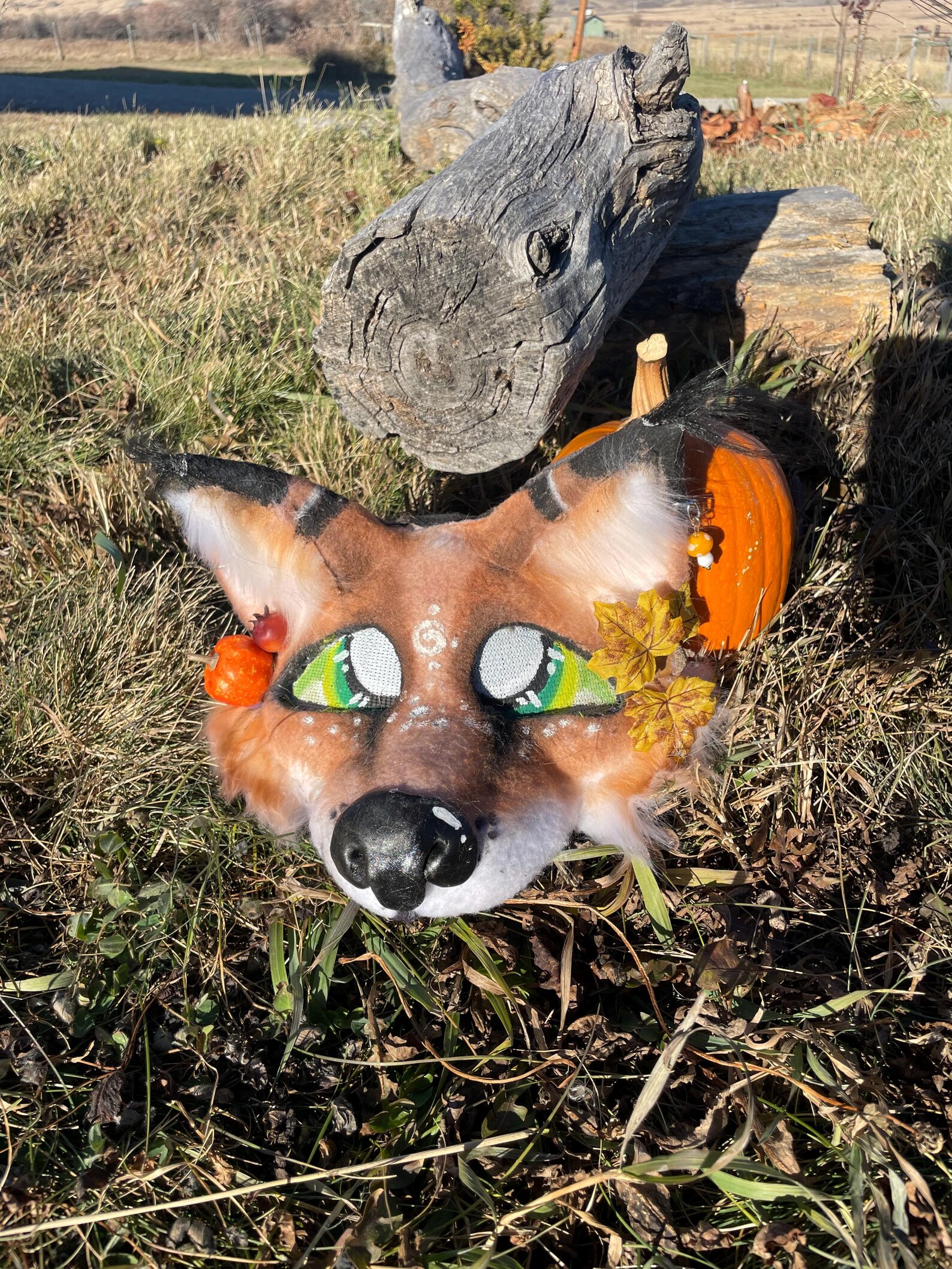 Fall Fox Mask - Etsy Canada
