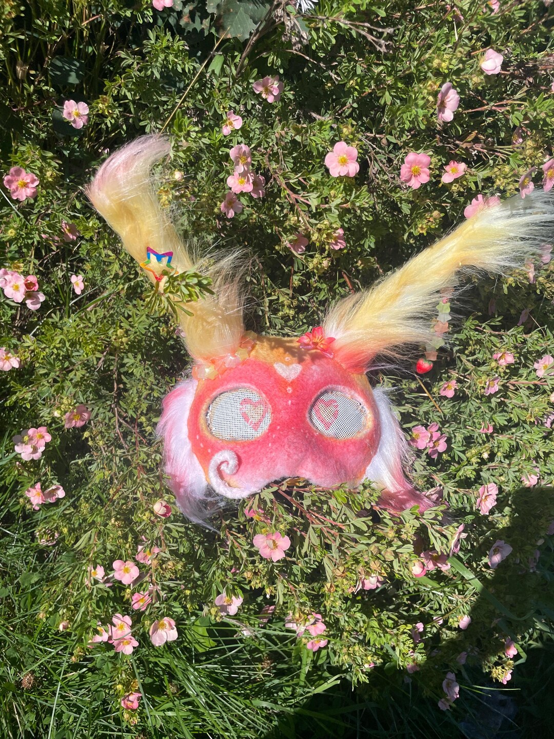 Rosy Maple Moth Mask - Etsy