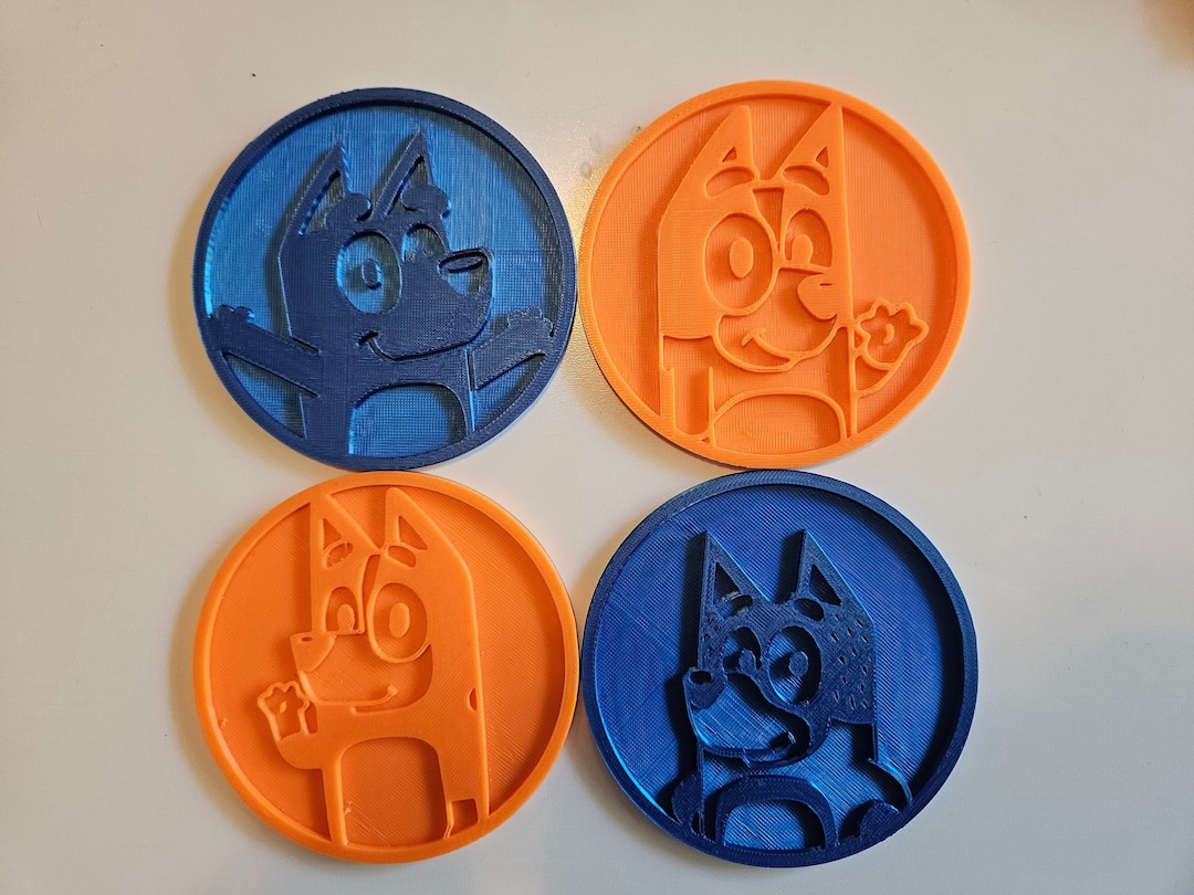 Bluey Coasters for a Playful Table Setting - Etsy