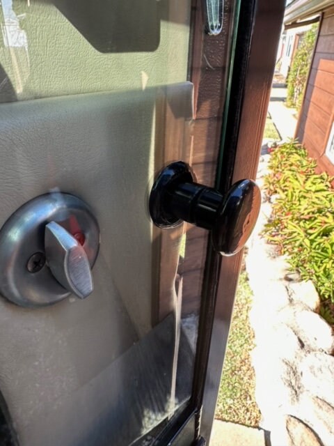 Tiffin RV but Not Limited To 2 Knob Kit for Glass Partition in Screen ...