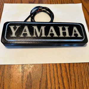Yamaha Golf Cart Yellow LED Emblem, Nameplate, Logo, Sticker - Etsy