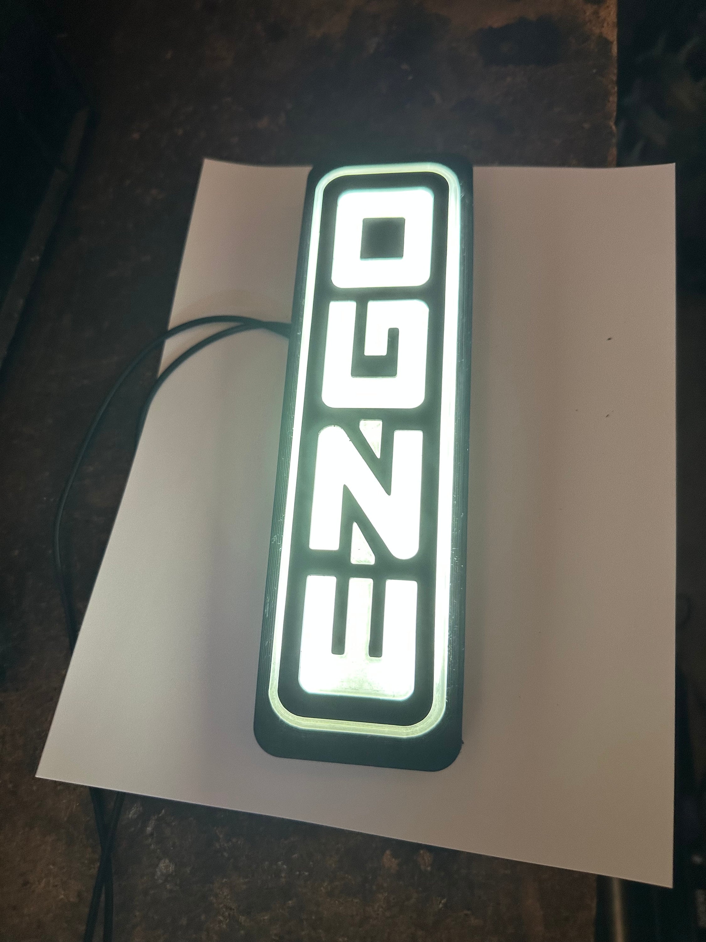 EZGO Golf Cart TXT, RXV White Led Emblem, Logo, Nameplate, Sticker - Etsy