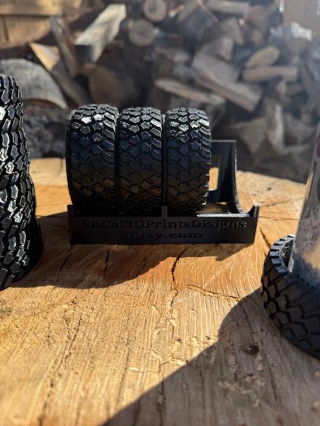 All Terrain Tire Coasters W/tire Rack - Etsy