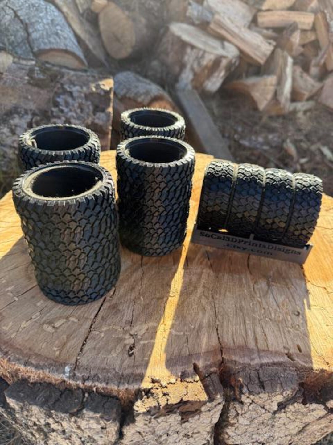 4 All Terrain Tire Thermal Cooler and Coasters W/tire Rack - Etsy