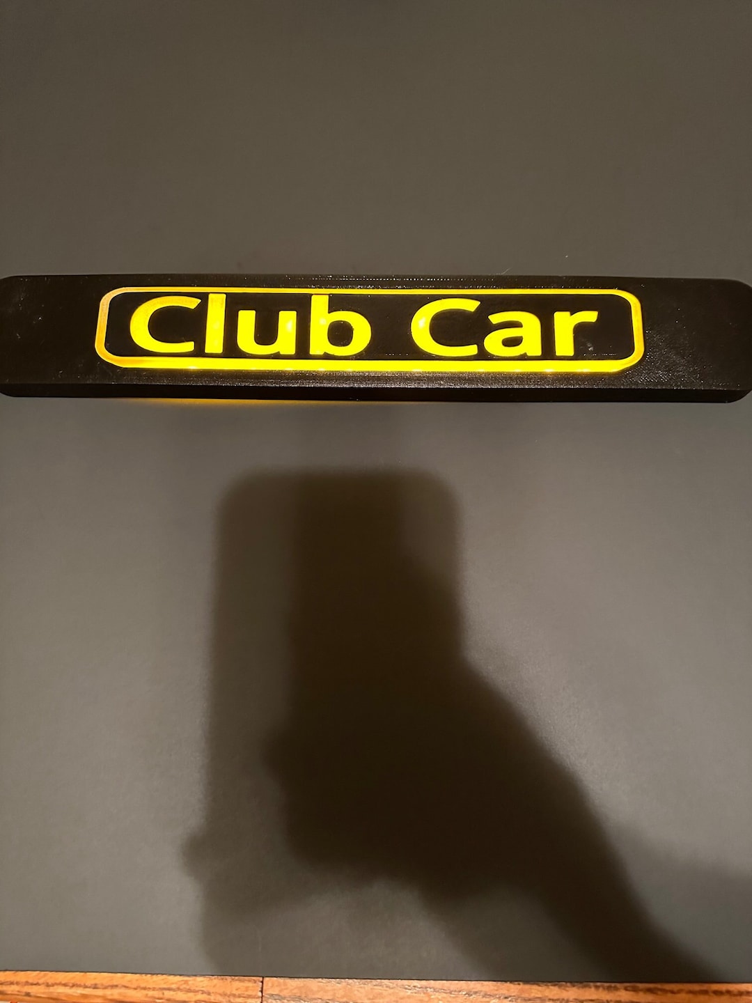 Club Car Precedent and Ds's Yellow Led Emblem, Badge, Nameplate ...