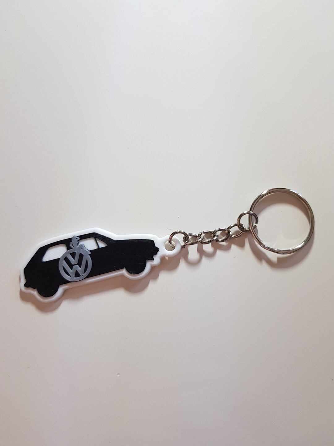 Volkswagen Golf Key Ring Vintage Car Silhouette Gift Idea 3D - Etsy