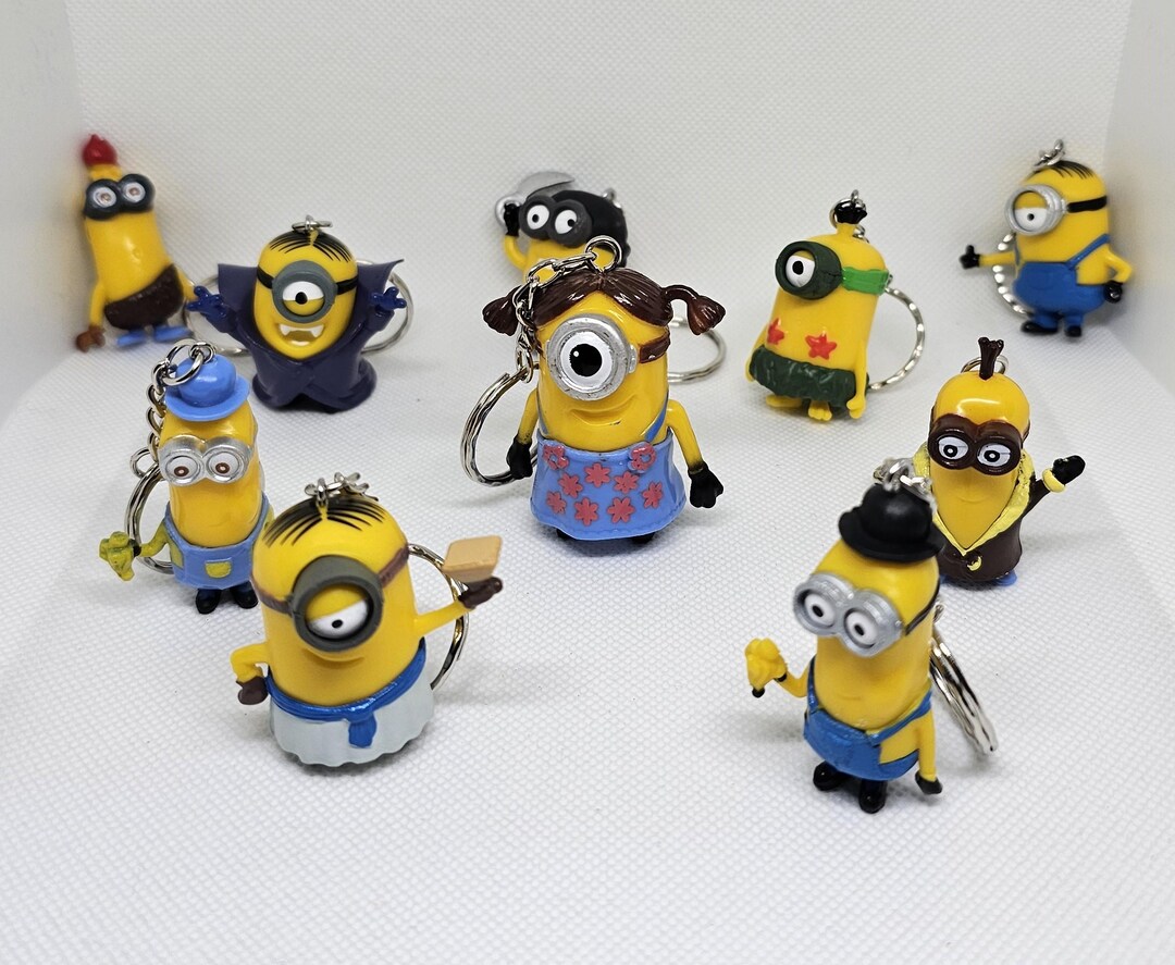 Minions Keychain Gift Idea - Etsy