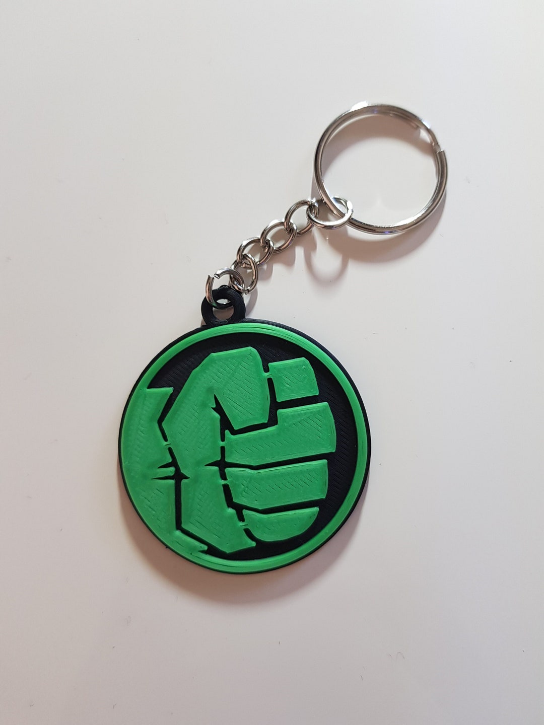 Hulk Key Ring Superhero Gift Idea, 3D Printing in PLA - Etsy