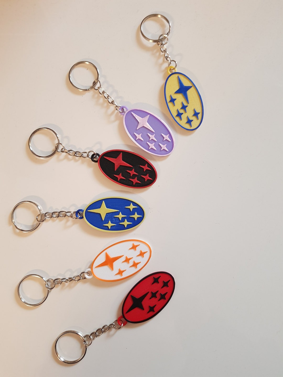 Subaru Key Ring, 3D Printing Gift Idea in PLA - Etsy