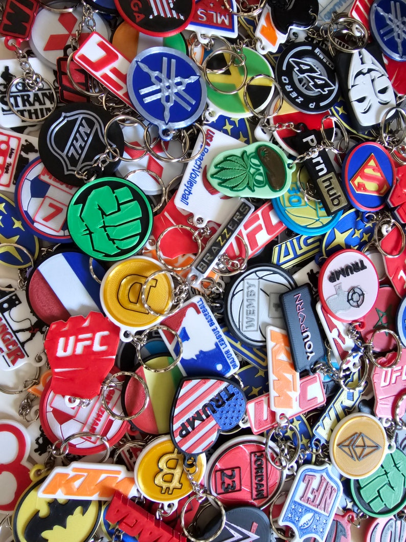 UFC Key Ring, 3D Printing Gift Idea in PLA - Etsy
