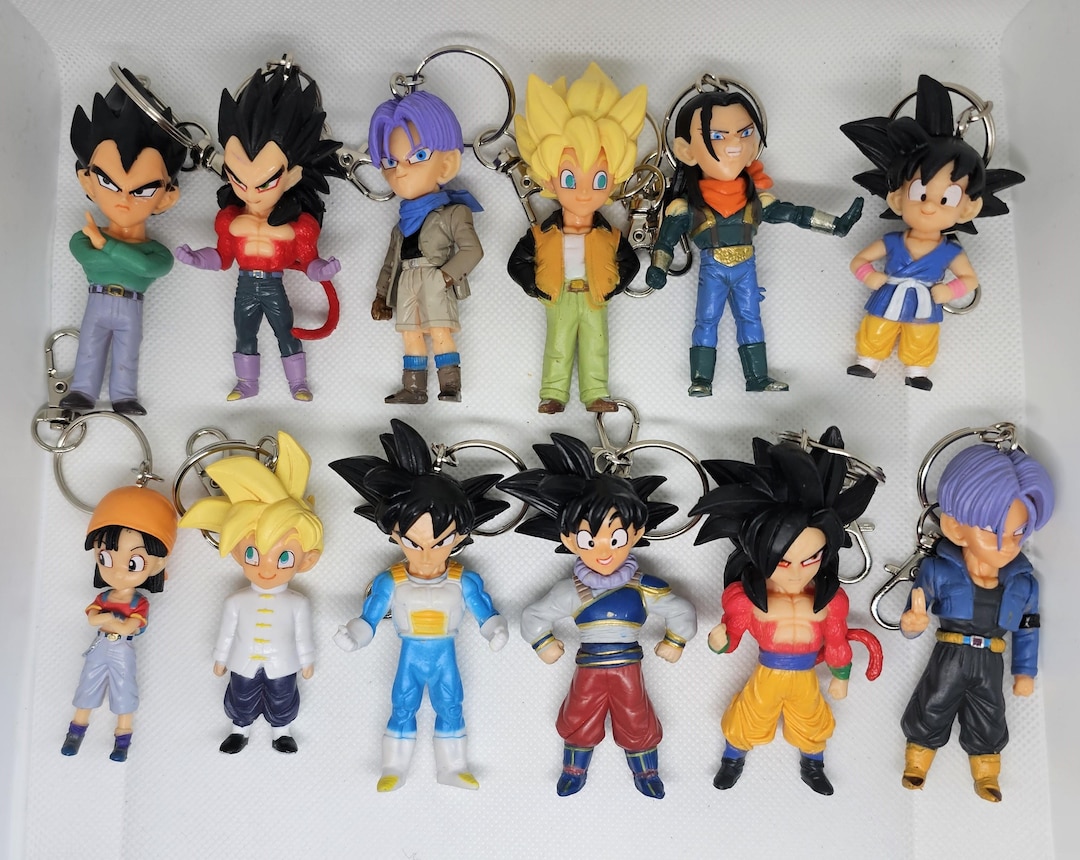 Large Dragon Ball Keychains - Gift Idea - Etsy