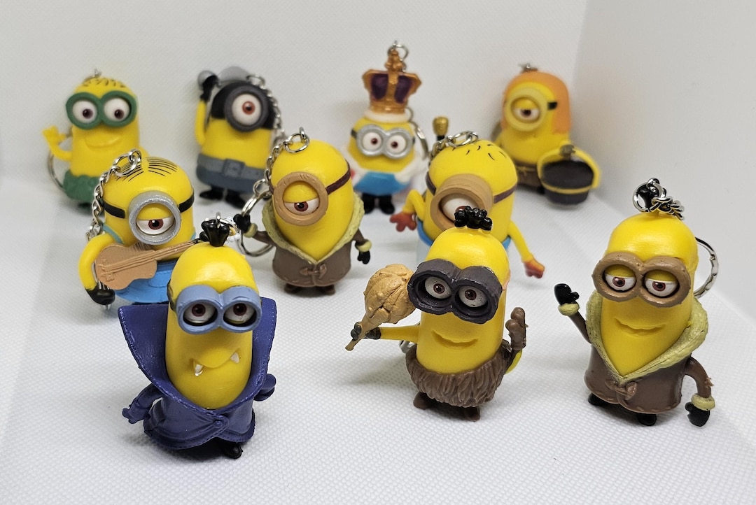 Large Minions Key Ring Gift Idea - Etsy