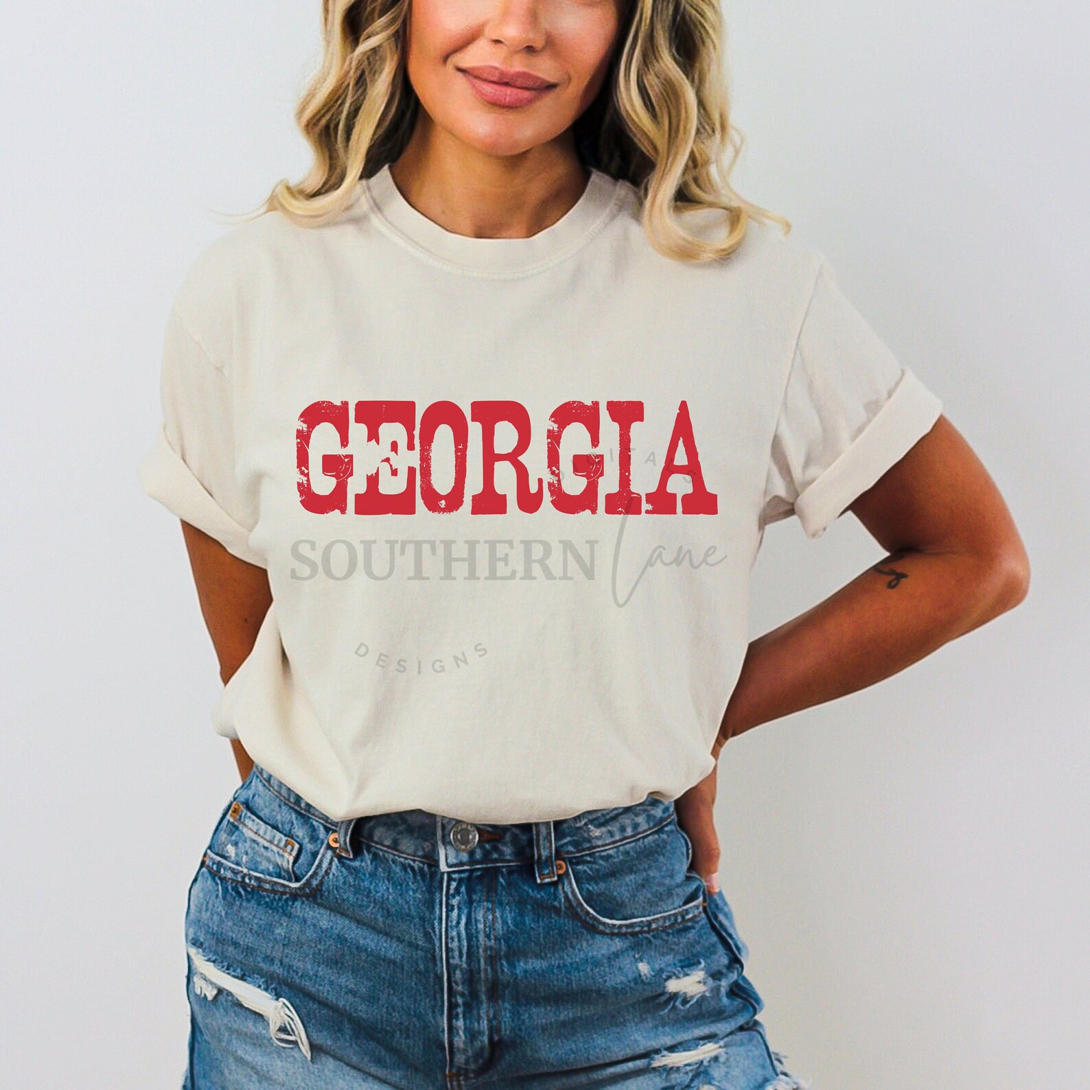 Georgia PNG Distressed Georgia PNG Retro GA Png Instant Download, Sport ...