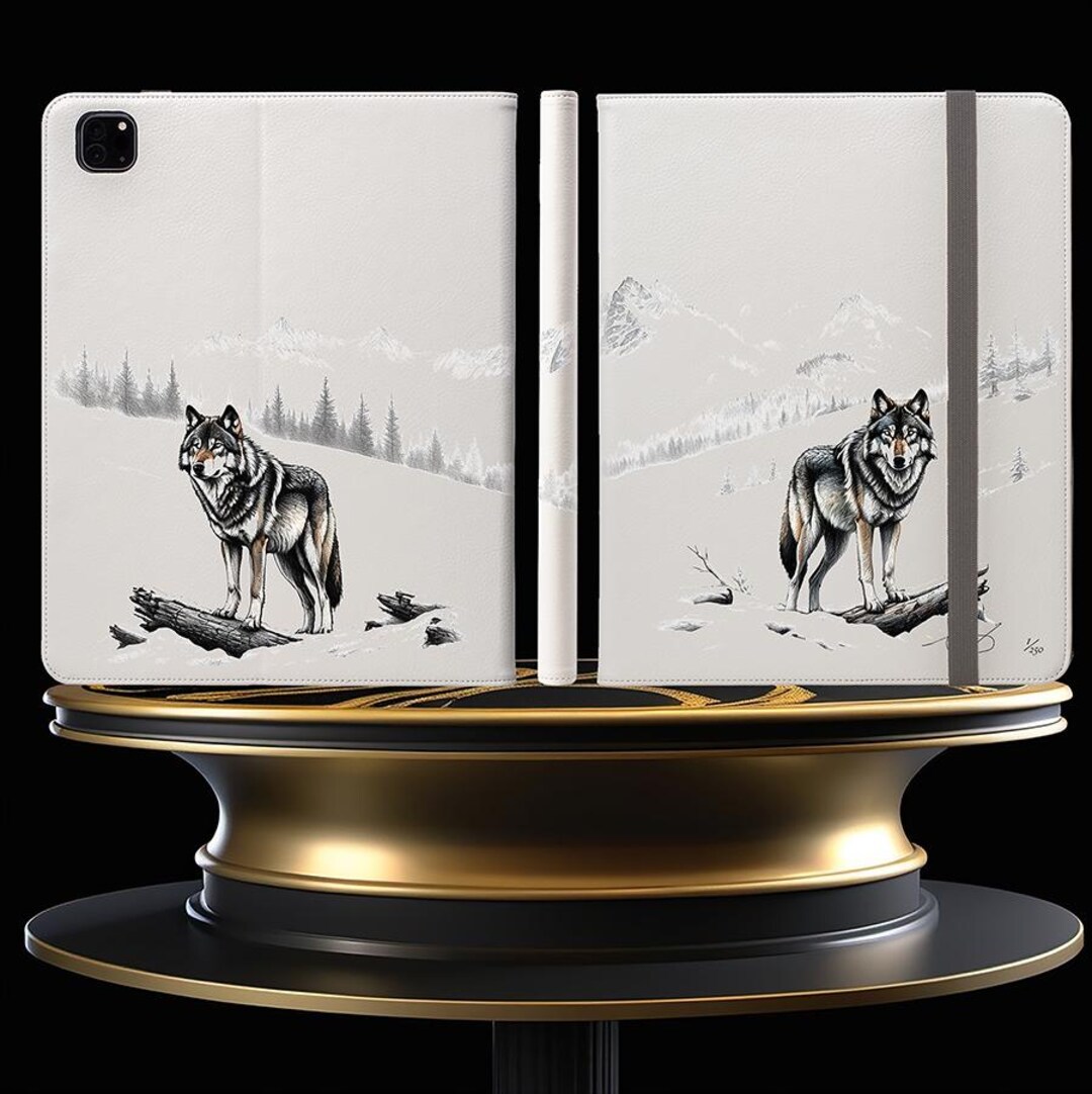 Double Wolves iPad Pro 11 or 12.9 Folio - Limited Edition - Signed and ...