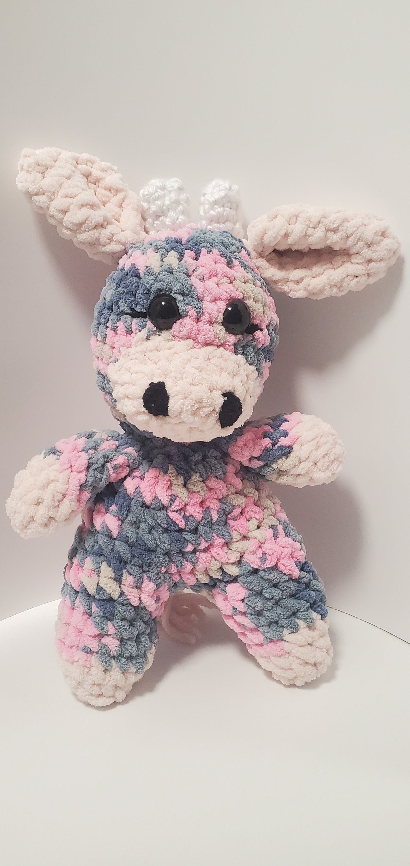 Crochet Multi Colored Cow - Etsy