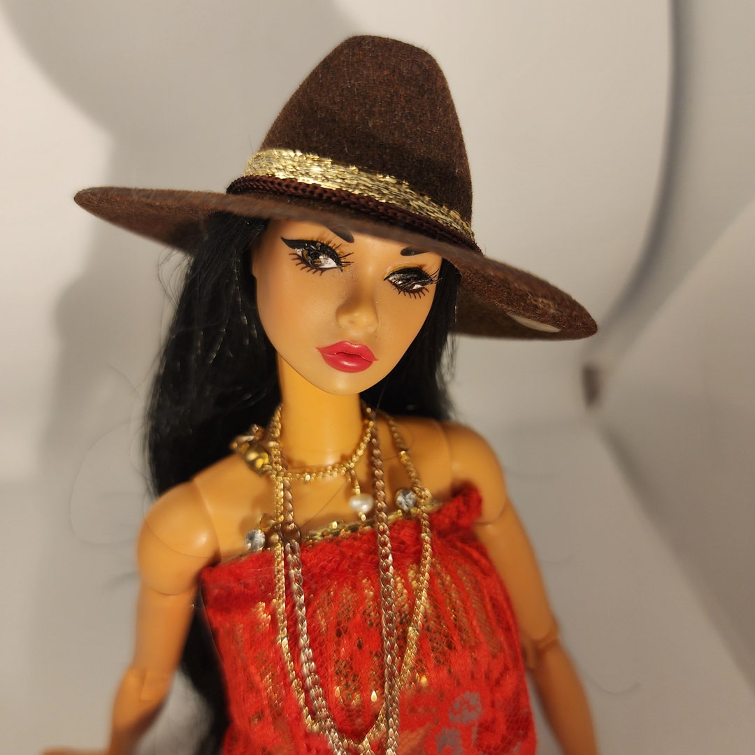 DOLL COWBOY HAT Barbie Cowboy Hat Poppy Parker Cowboy Hat - Etsy