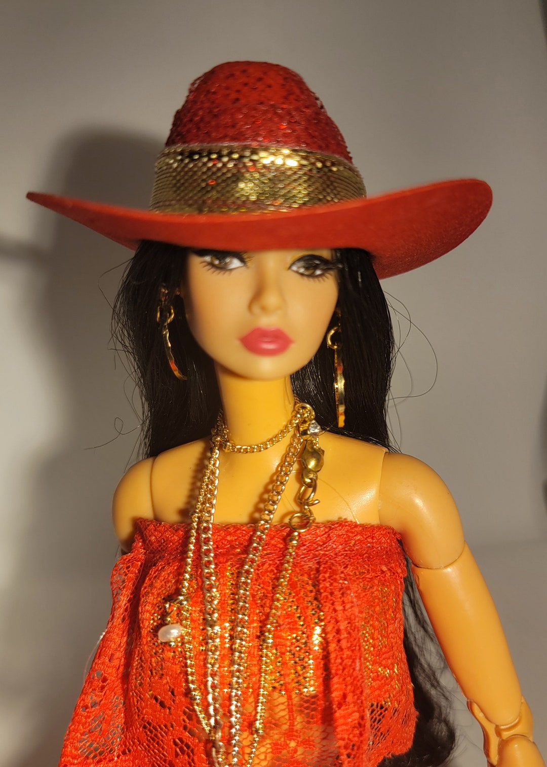 DOLL COWBOY HAT | Barbie Cowboy Hat | Poppy Parker Cowboy Hat - Etsy