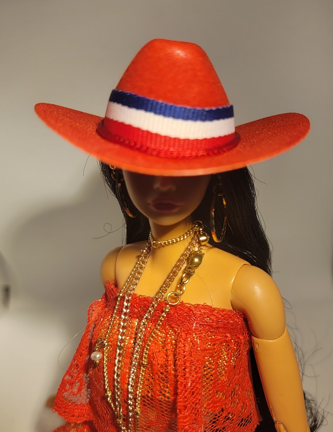 DOLL COWBOY HAT Barbie Cowboy Hat Poppy Parker Cowboy Hat - Etsy