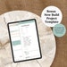 New Home Build Project Tracker, Digital Notion Dashboard Template - Etsy