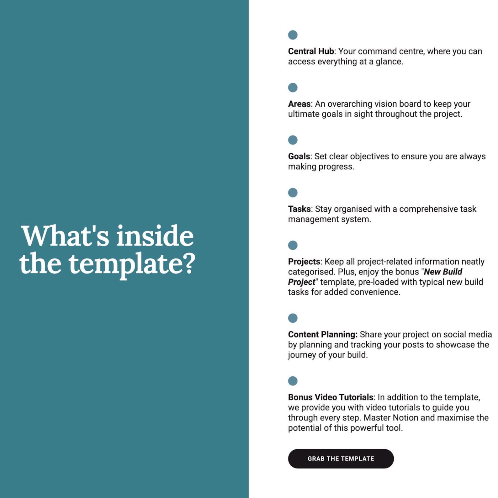 The Ultimate New Build Project Tracker, Digital Notion Dashboard ...