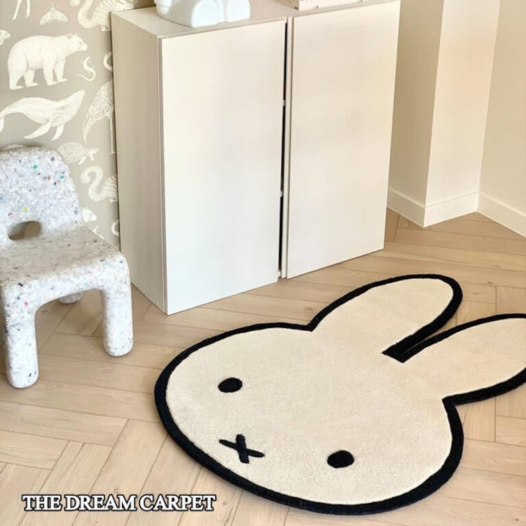 Miffy Hand Tufted Rug Luxury for Your Living Space wool Blend Made-to ...